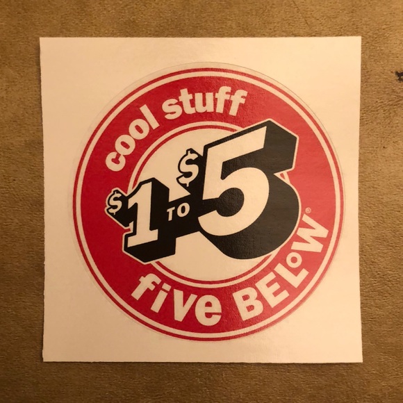 five below | Accessories | Five Belw Sticker | Poshmark
